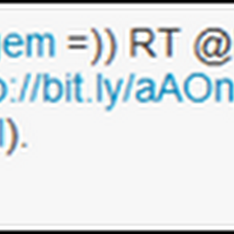 Twitter - Como enviar RT com comentário - Dicas Blogger